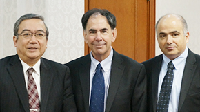 Courtesy Call Paid by Professor Edward Crawley, President of Skolkovo ...