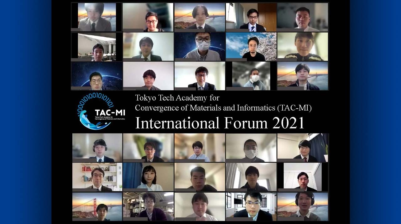 Tokyo Tech Academy for Convergence of Materials and Informatics (TAC-MI ...
