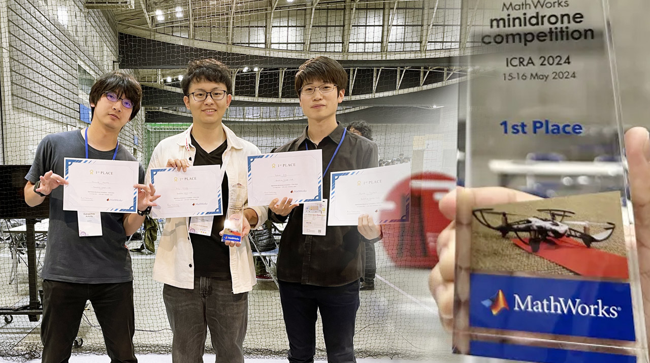 Tokyo Tech team wins MathWorks Minidrone Competition | Tokyo Tech News ...