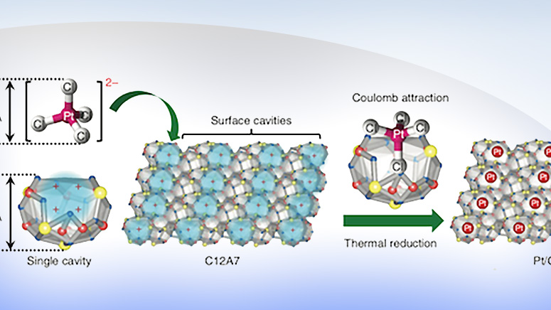 An 'exceptionally stable' single-atom catalyst: Single platinum atoms ...