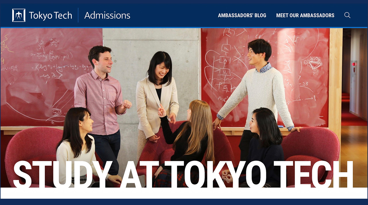Student Ambassadors’ blog highlight of new Admissions website | Tokyo ...