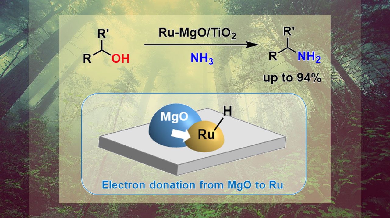An enhanced ruthenium-based catalyst for primary amine synthesis ...